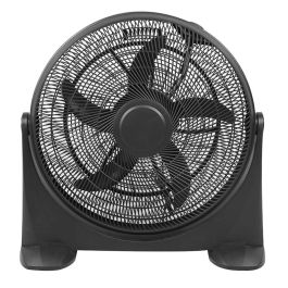 Ventilatore industriale, 5 pale Ø 50 cm, 90 w, nero